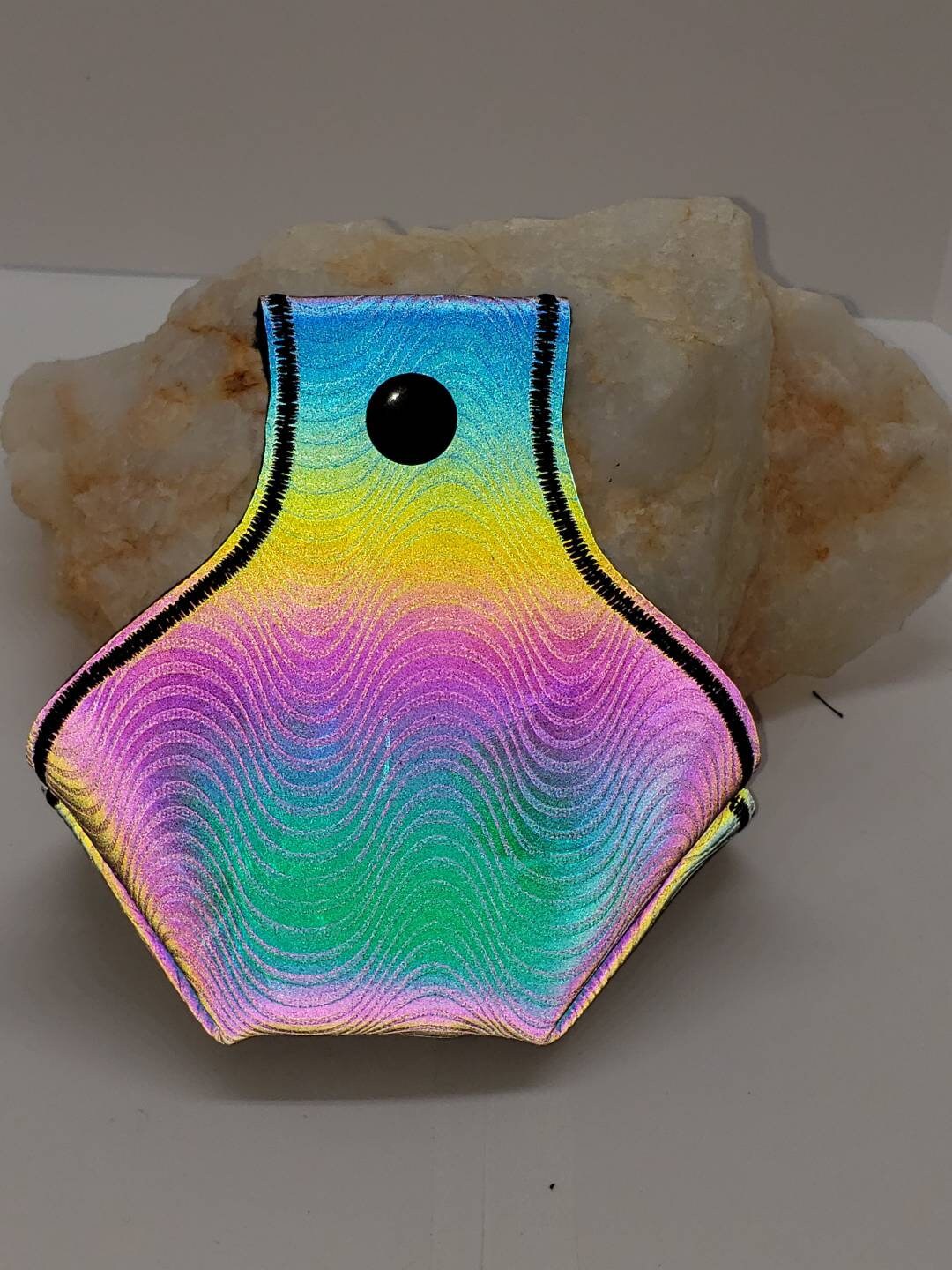 Rainbow Reflective 2 Sizes Avail Toe Guards for Roller Skates in Vegan ...
