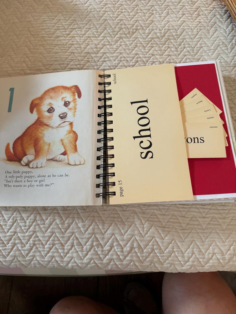 My First Counting Book Repurposed Little Golden Book Journal/scrapbook ...