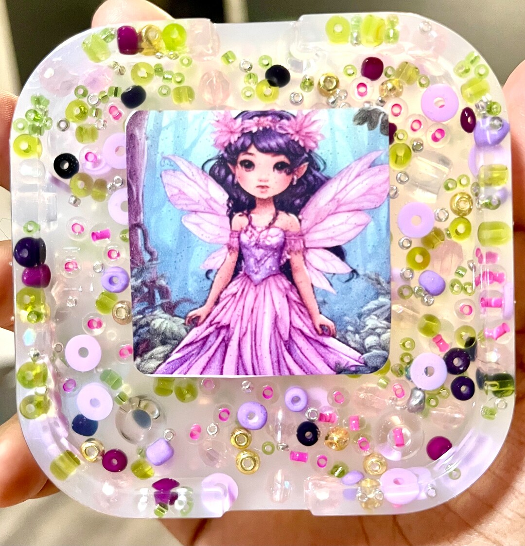 Pick Pad Fairy Princess,square Silicone Picking Pad, Rubber Skin ...