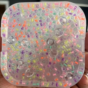 Pick Pad,square Silicone Picking Pad, Rubber Skin Picking Toy for ...