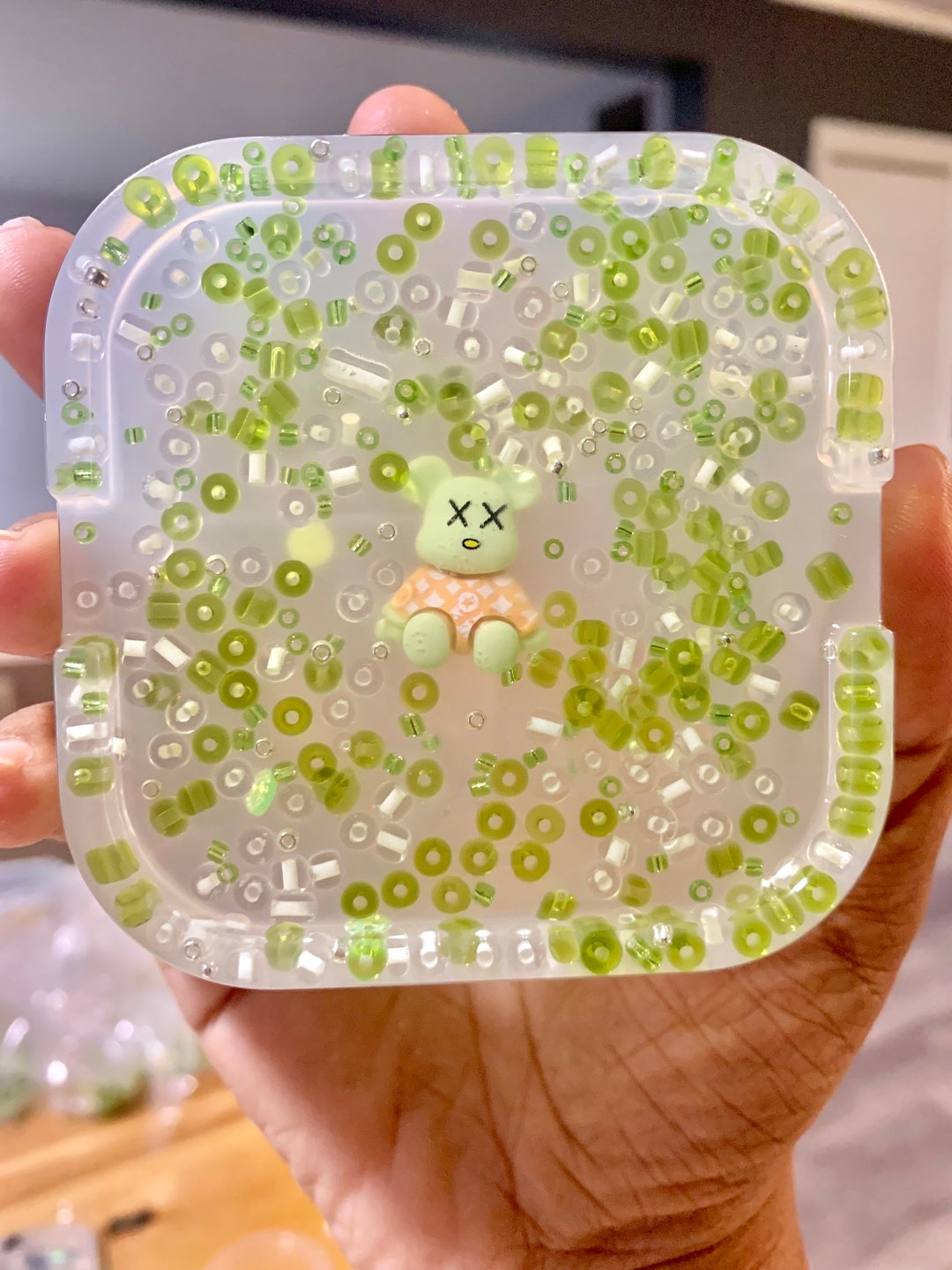 Limeade Bear Pick Pad, Silicone Picking Pad, Silicone Rubber Skin ...