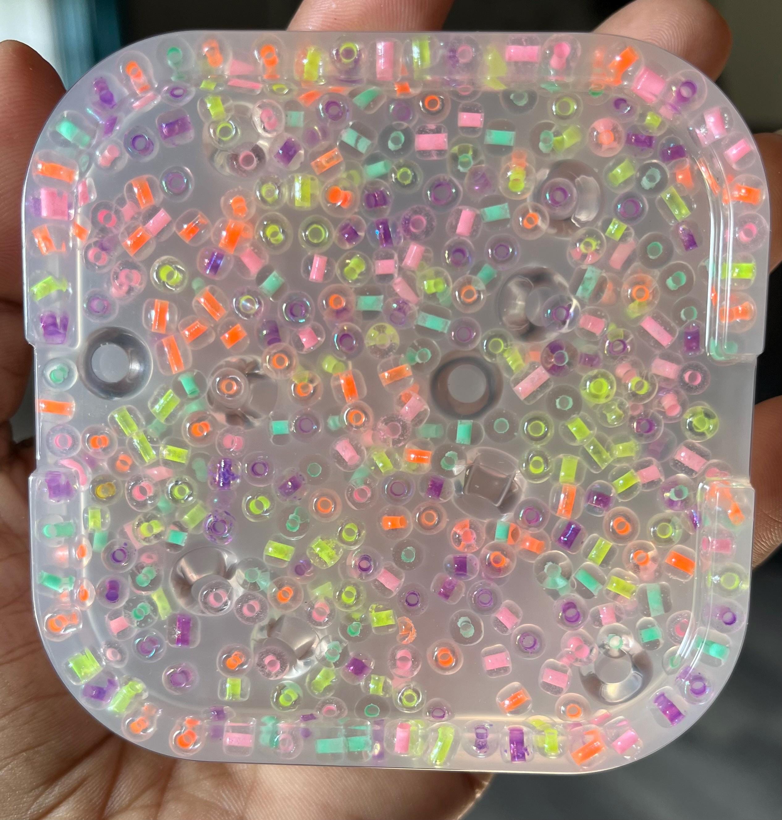 Pick Pad,square Silicone Picking Pad, Rubber Skin Picking Toy for ...