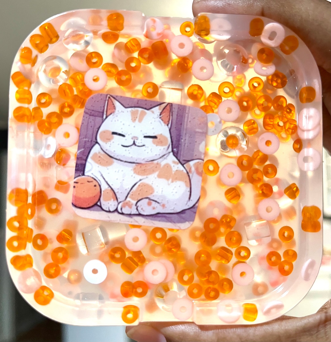 Pick Pad Orange Kawaii,square Silicone Picking Pad, Rubber Skin Picking ...