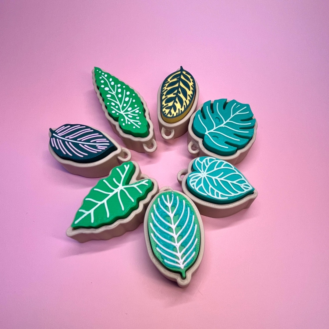 House Plant Leaf Fidget Clicker Clicky Mechanical Gadget Gift - Etsy