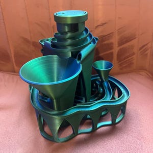 Cyclone Marble Run I Ball Bearing Mountain I Adult Desk Toys I Calming ...