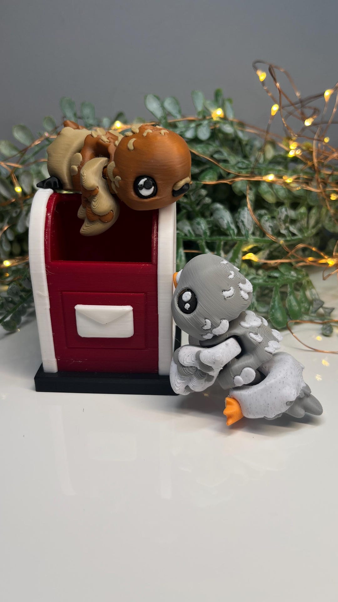Pigeon Fidget Toy Wildlife Desk Pet Decor Gift - Etsy UK