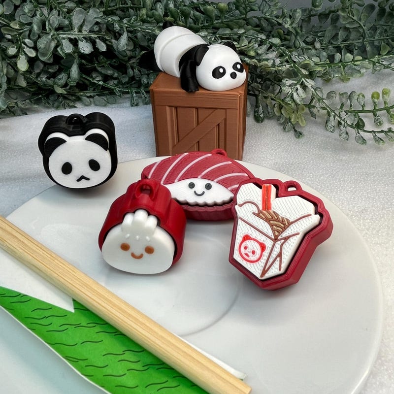 Clicker Pandas - Etsy UK