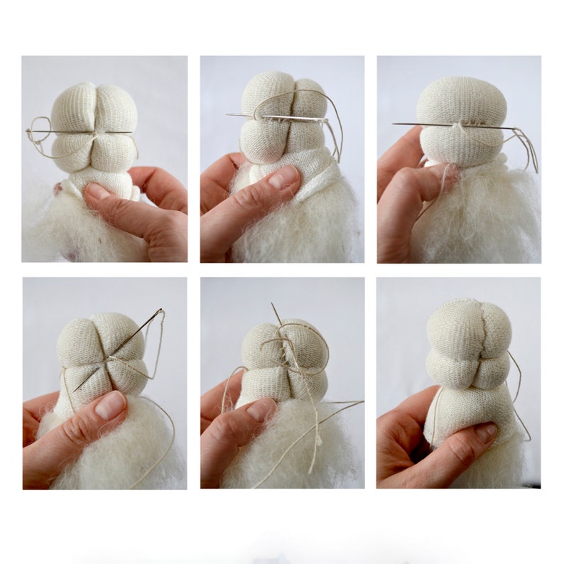 7 ''/18 Cm Waldorf Classic Doll. PDF Sewing Pattern and Tutorial. Doll Clothes Patterns as a ...