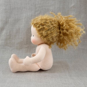 7 Inch/18 Cm Waldorf Doll. PDF Sewing Pattern and Tutorial. Doll Clothes Patterns as a Bonus ...