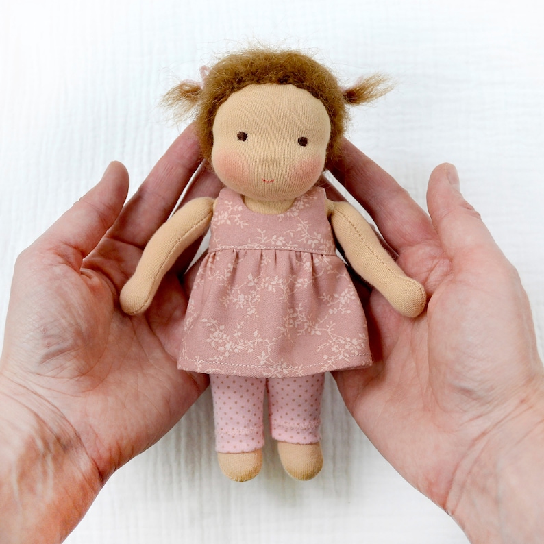 7 ''/18 Cm Waldorf Classic Doll. PDF Sewing Pattern and Tutorial. Doll Clothes Patterns as a ...