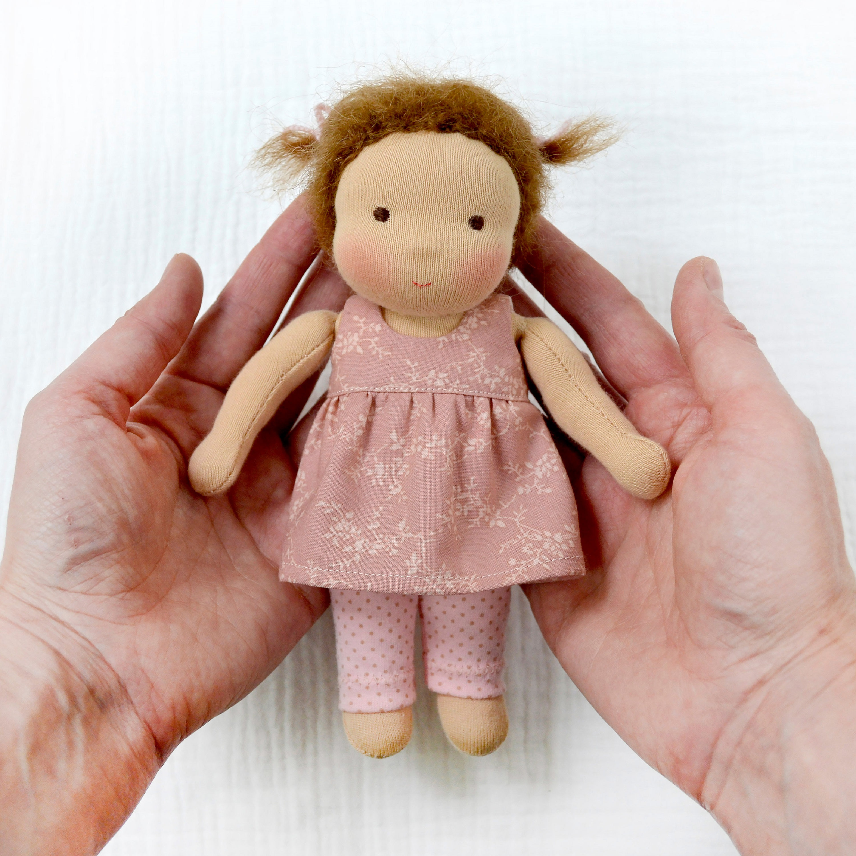 7 ''/18 Cm Waldorf Classic Doll. PDF Sewing Pattern and Tutorial. Doll ...