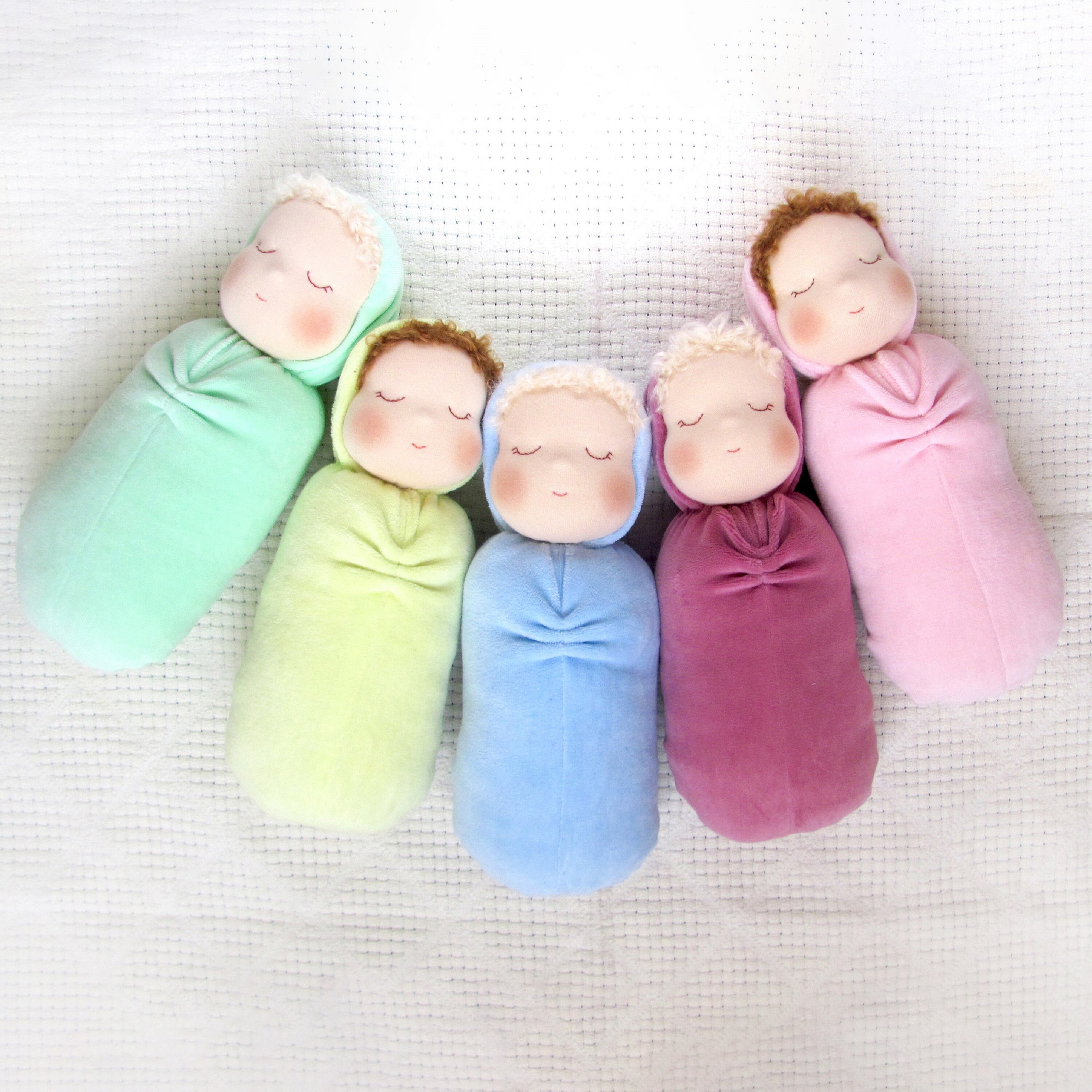 11 Inch (28 Cm) Waldorf Swaddle Doll PDF Sewing Pattern (english) - Etsy