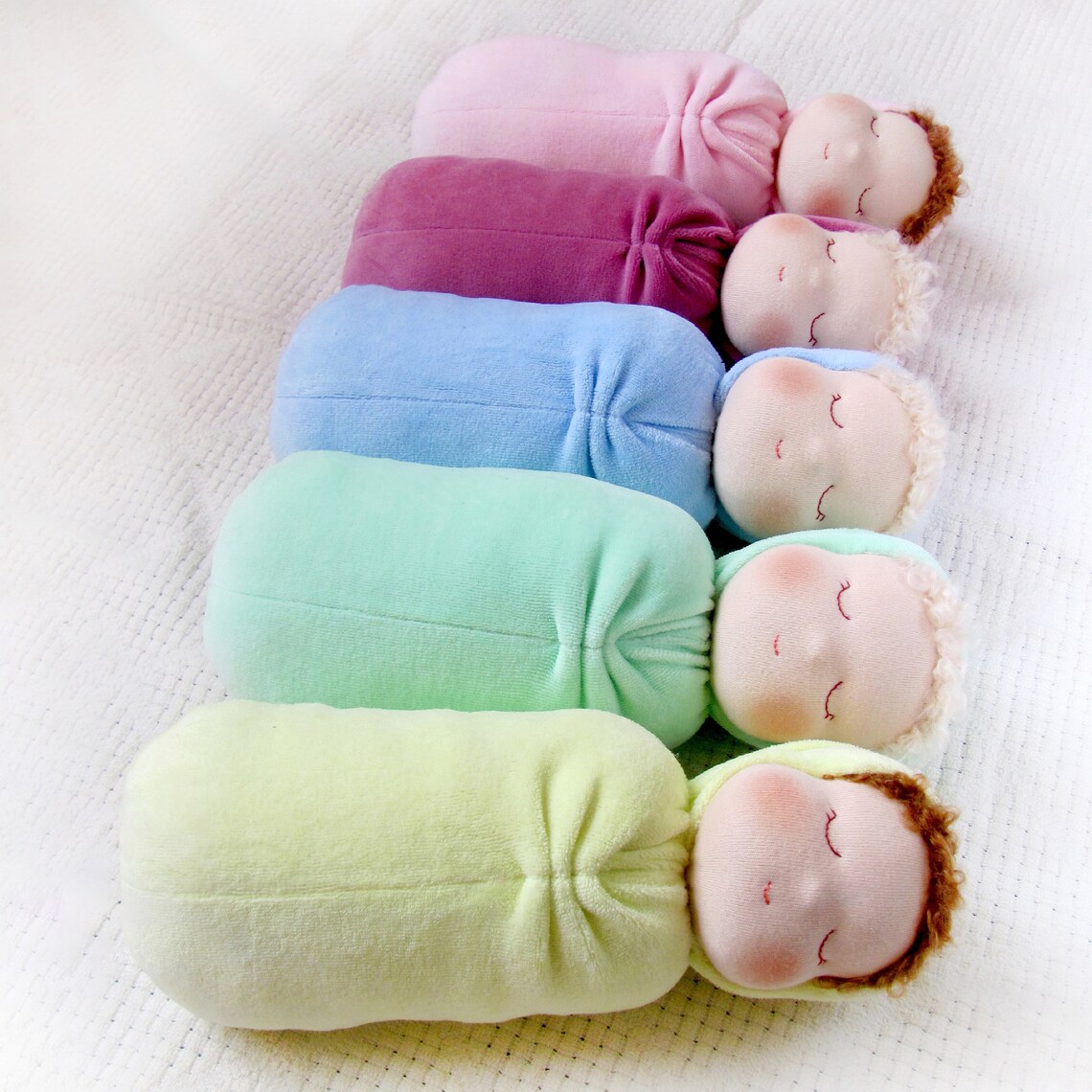 11 Inch (28 Cm) Waldorf Swaddle Doll PDF Sewing Pattern (english) - Etsy