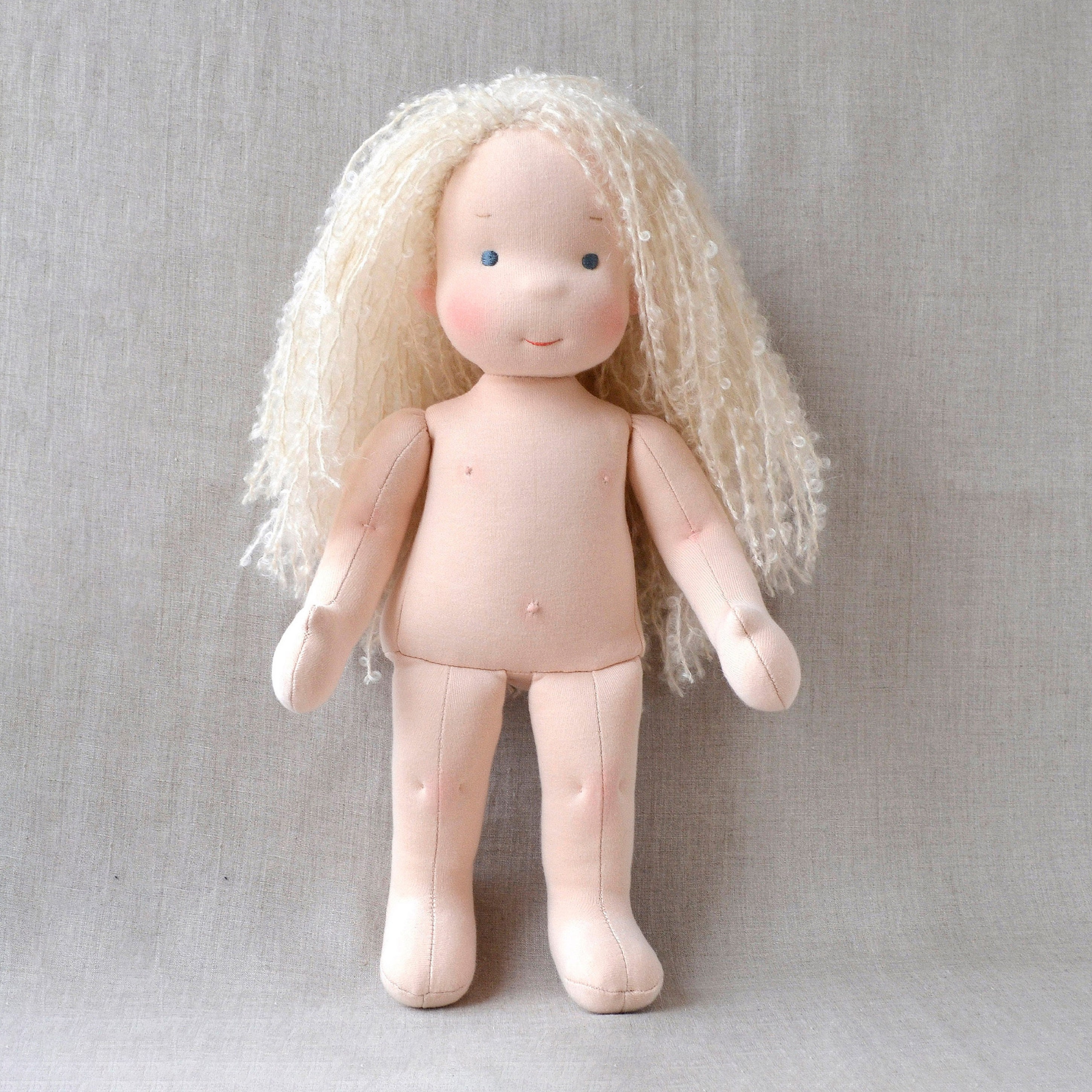 15 Inch/38 Cm Waldorf Doll. PDF Sewing Pattern and Tutorial. Doll Clothes Patterns as a Bonus ...