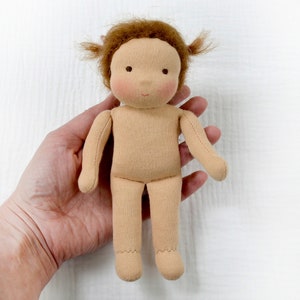 7 ''/18 Cm Waldorf Classic Doll. PDF Sewing Pattern and Tutorial. Doll Clothes Patterns as a ...