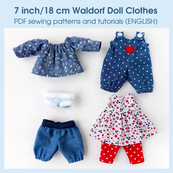 8 Inch Doll Clothes - Etsy