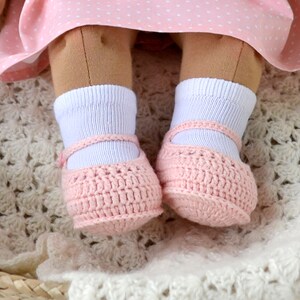 3 Sizes Waldorf Doll Crochet Booties PDF Crochet Patterns and Step-by ...