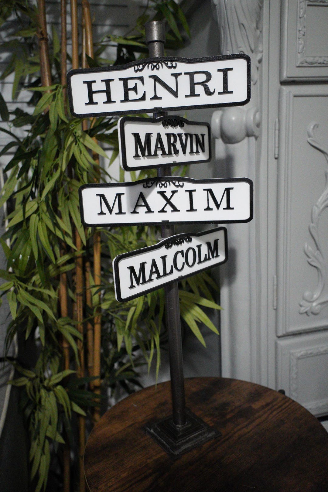 Custom Vintage Street Sign | Personalized Street Name Sign | Office ...