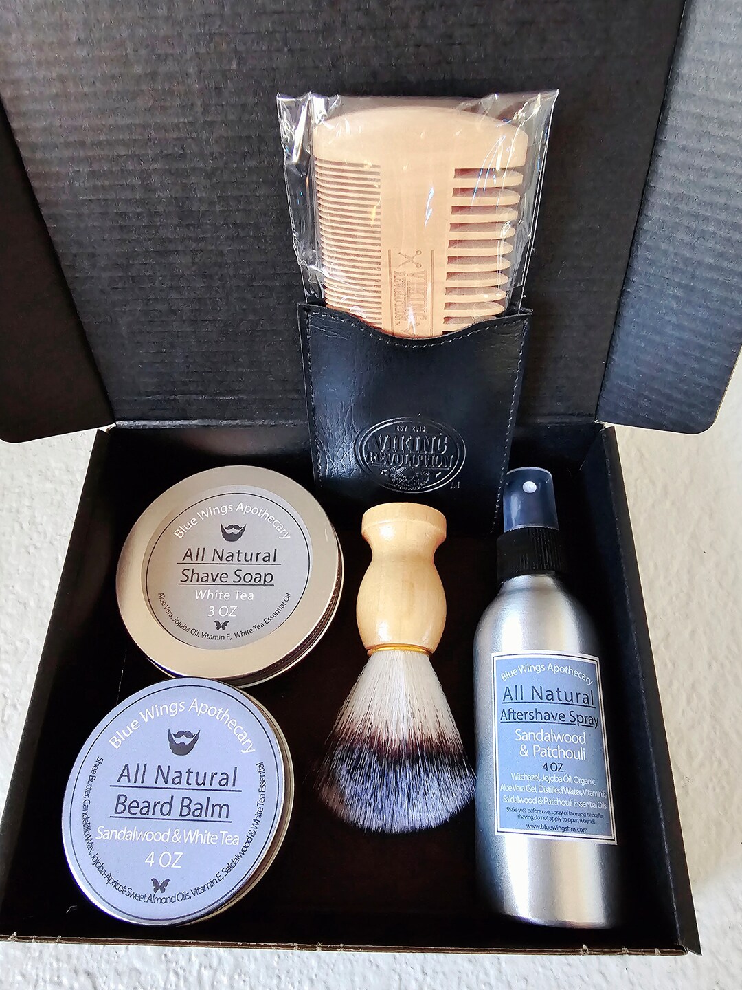 Bearded Man's Essential Grooming Kit - Etsy