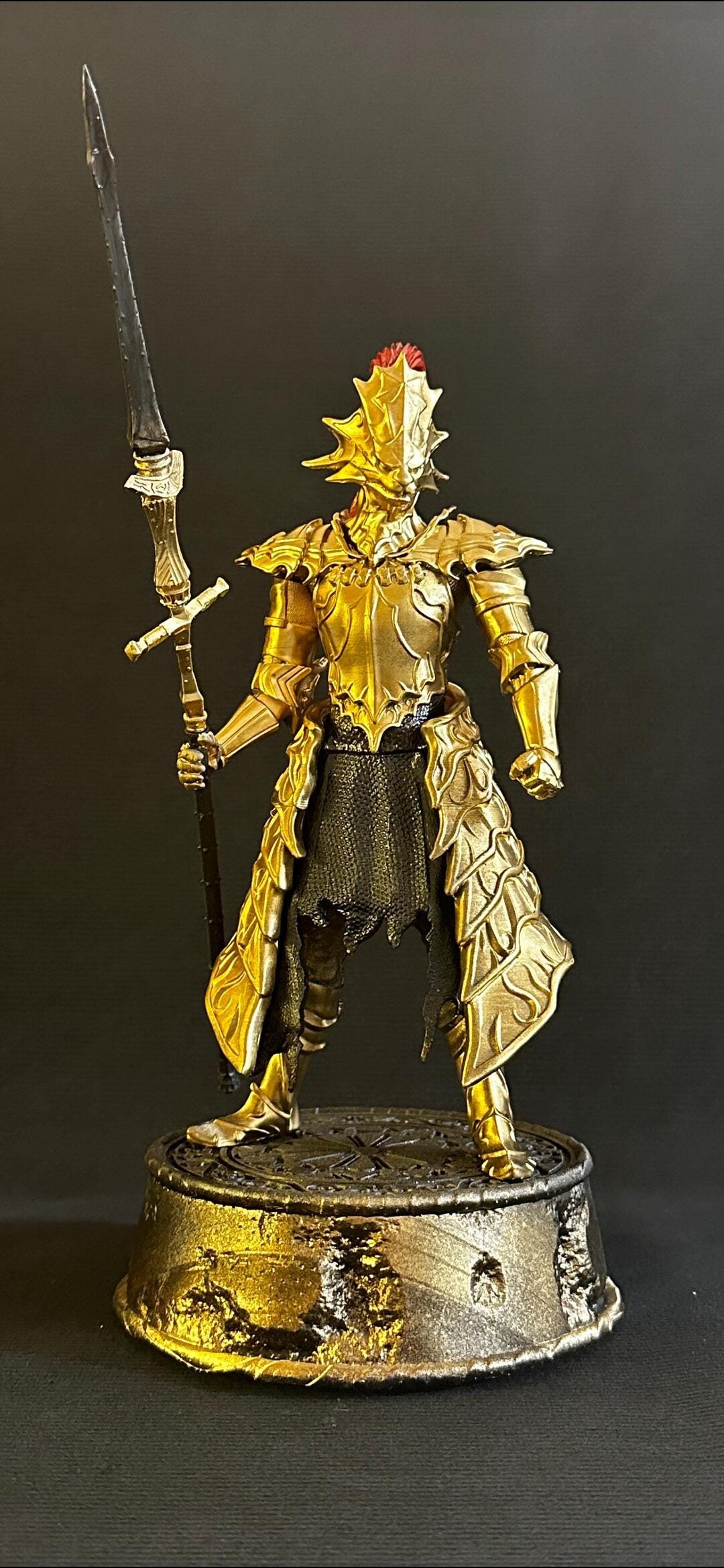 Dragon Slayer Ornstein Statue / Dark Souls Figurine / Collectible ...