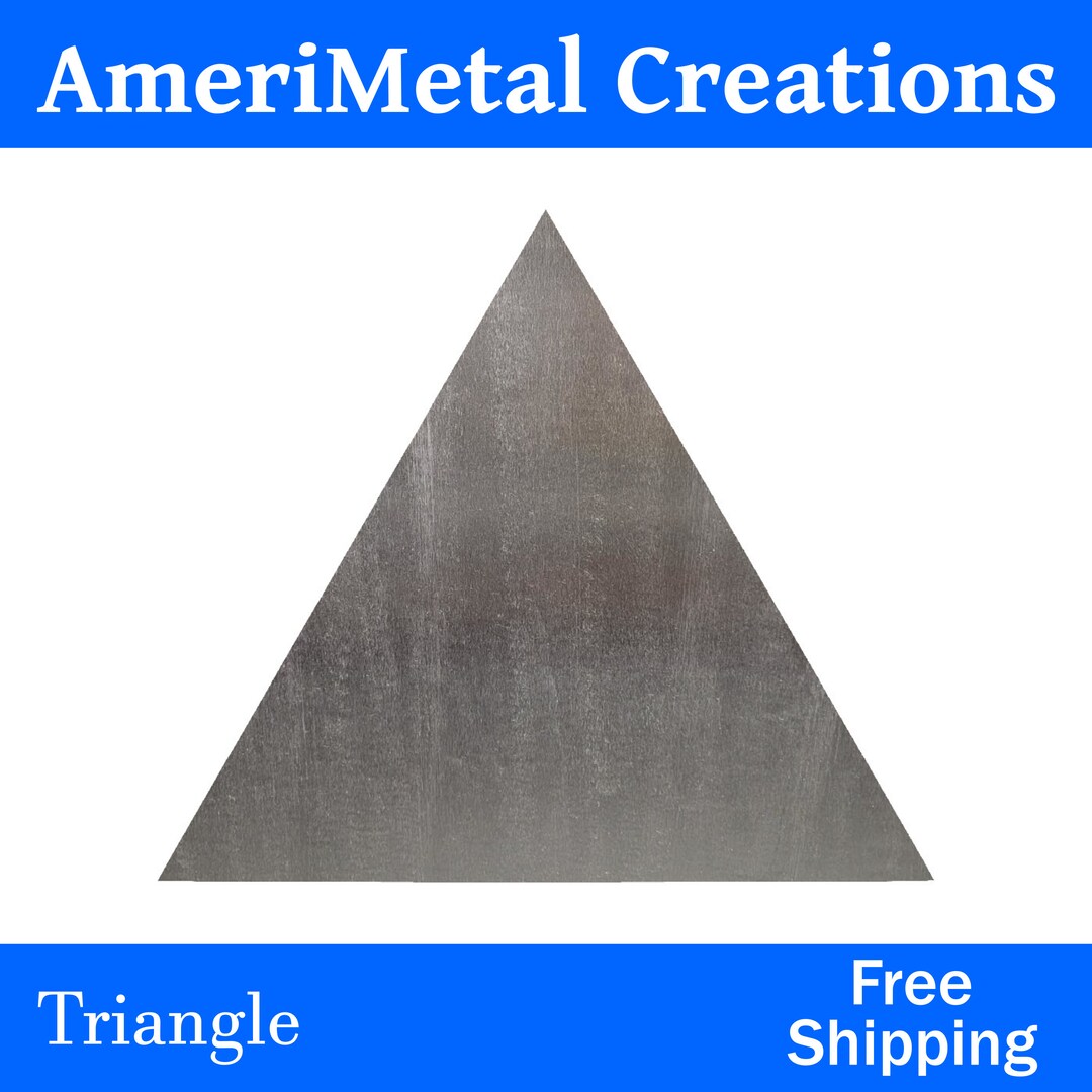 Triangle Christmas Tree Metal Cutout Shape, Wall Art Decoration for ...
