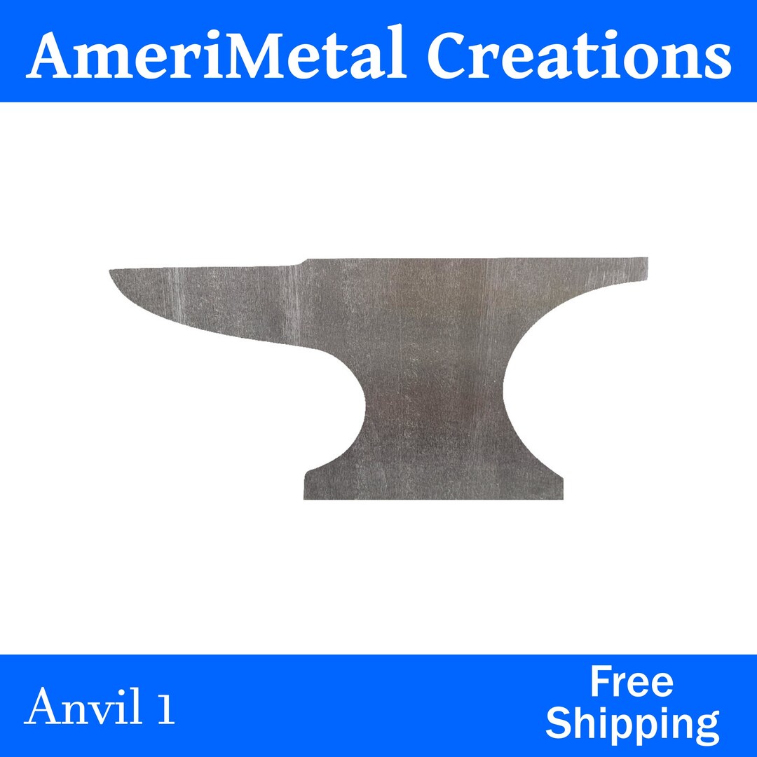 Anvil 1 Metal Cutout Shape, Wall Art Decoration for Home, Farmhouse ...