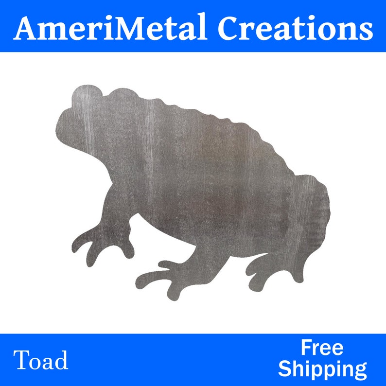 Toad Stool Metal Cutout Shape, Wall Art Decoration for Home, Farmhouse ...