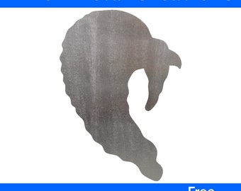 Number 2 Metal Cutout Shape, Wall Art Decoration for Home, Farmhouse ...