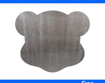 Lowercase Letter D Metal Cutout Shape, Wall Art Decoration for Home ...