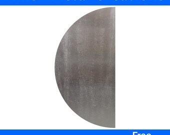 Lowercase Letter D Metal Cutout Shape, Wall Art Decoration for Home ...
