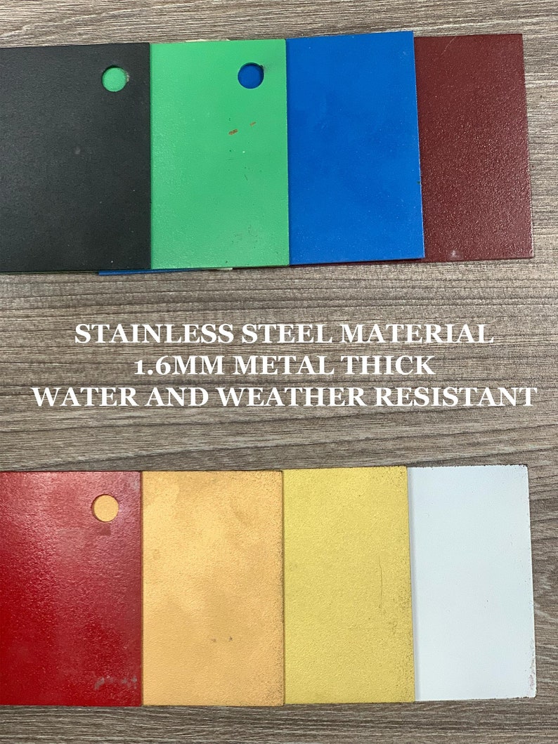 Custom Hummingbird Metal Garden Stake, Personalized Garden Name Sign ...