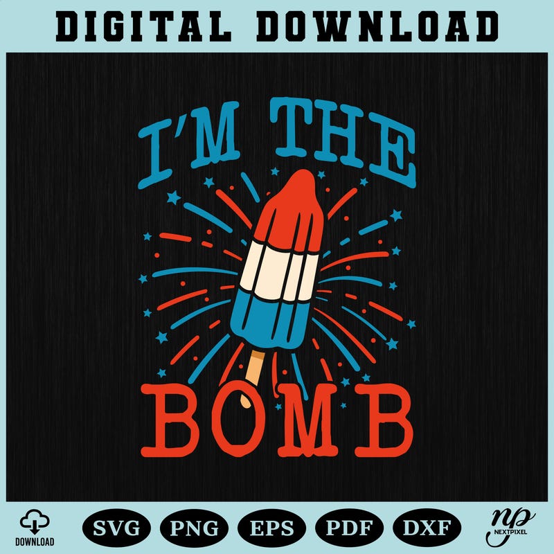 Bomb Pop Clipart - Etsy