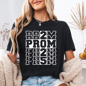 Prom 2025 SVG Bundle, Prom Squad 2025 Svg Cut Files, Senior Prom Shirt ...