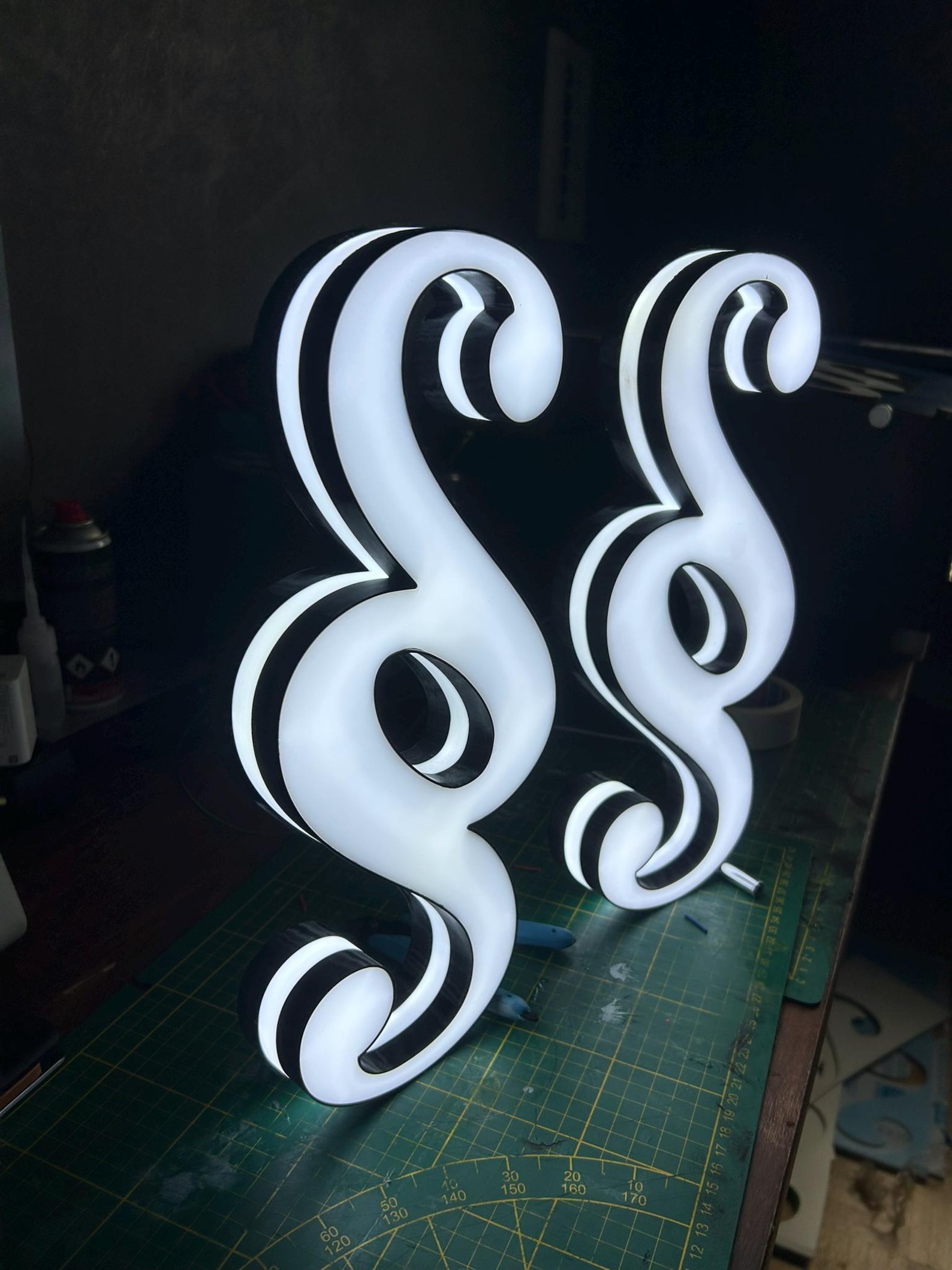 Custom Channel Letters ,3D Printed ,logos LED, LED, 3D LED Signs ,3d ...