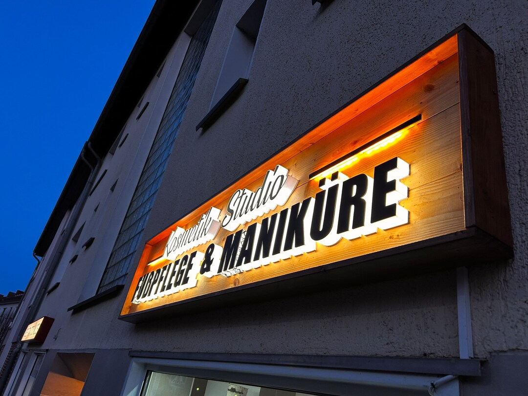 3D Letters LED, Illuminated Letters, Outdoor Advertising LOGO Business ...