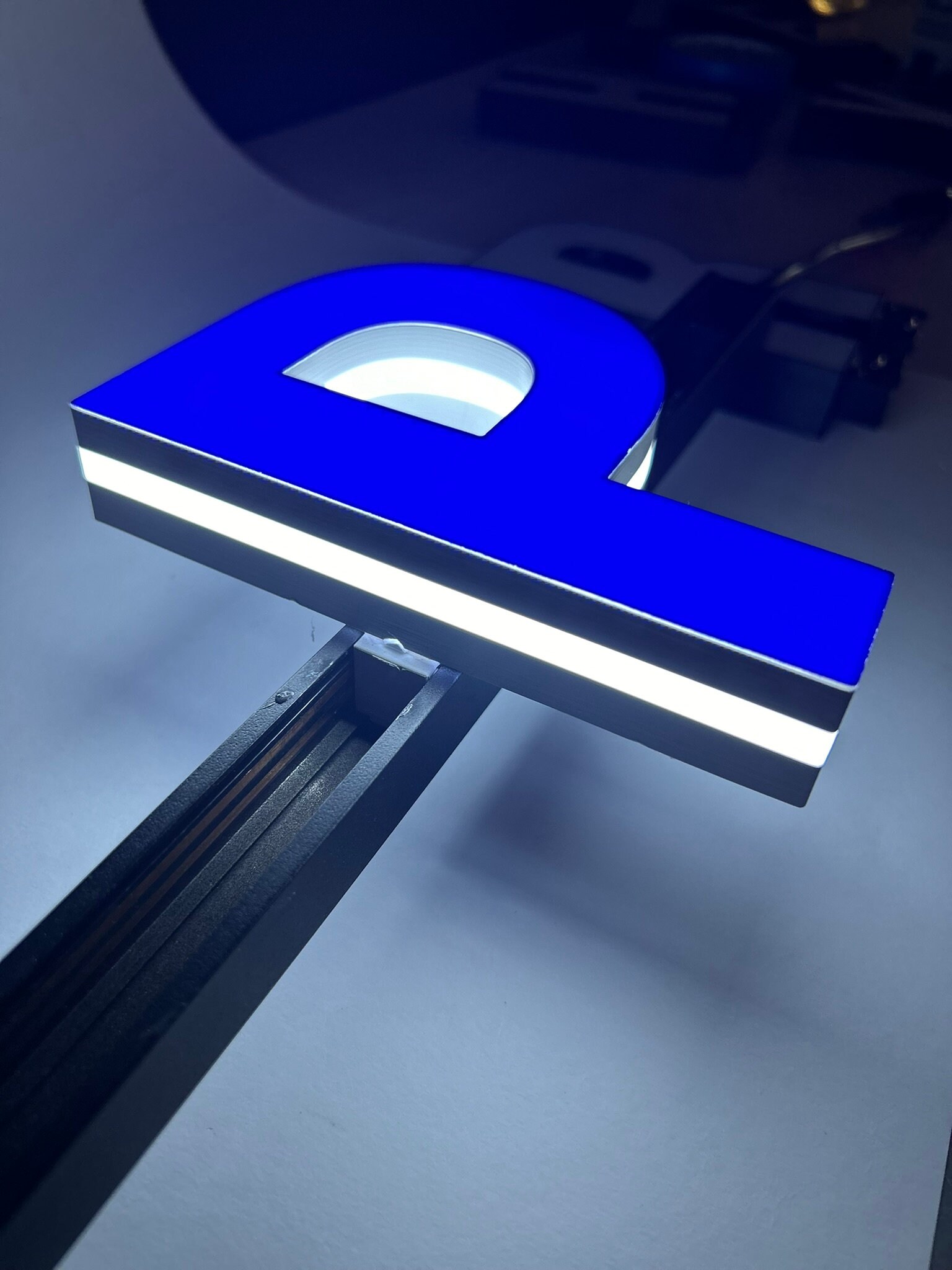 LED Letter Rail System, Individual Sign, Individual Track Letters ...