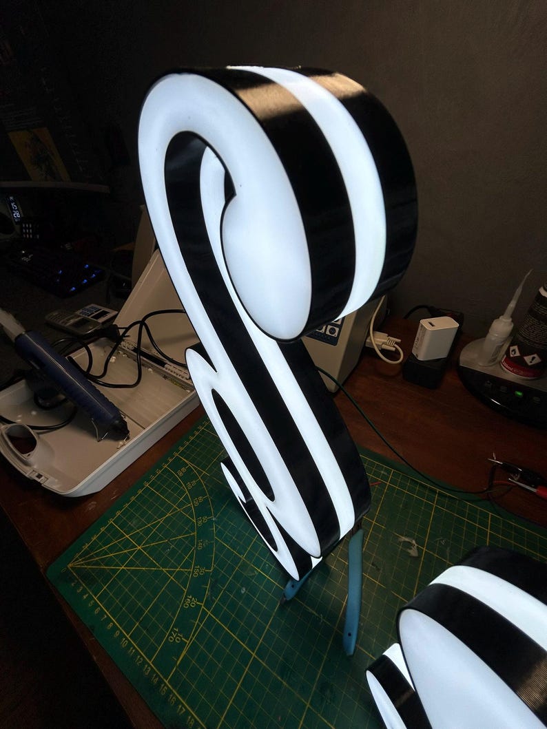 Custom Channel Letters ,3D Printed ,logos LED, LED, 3D LED Signs ,3d ...