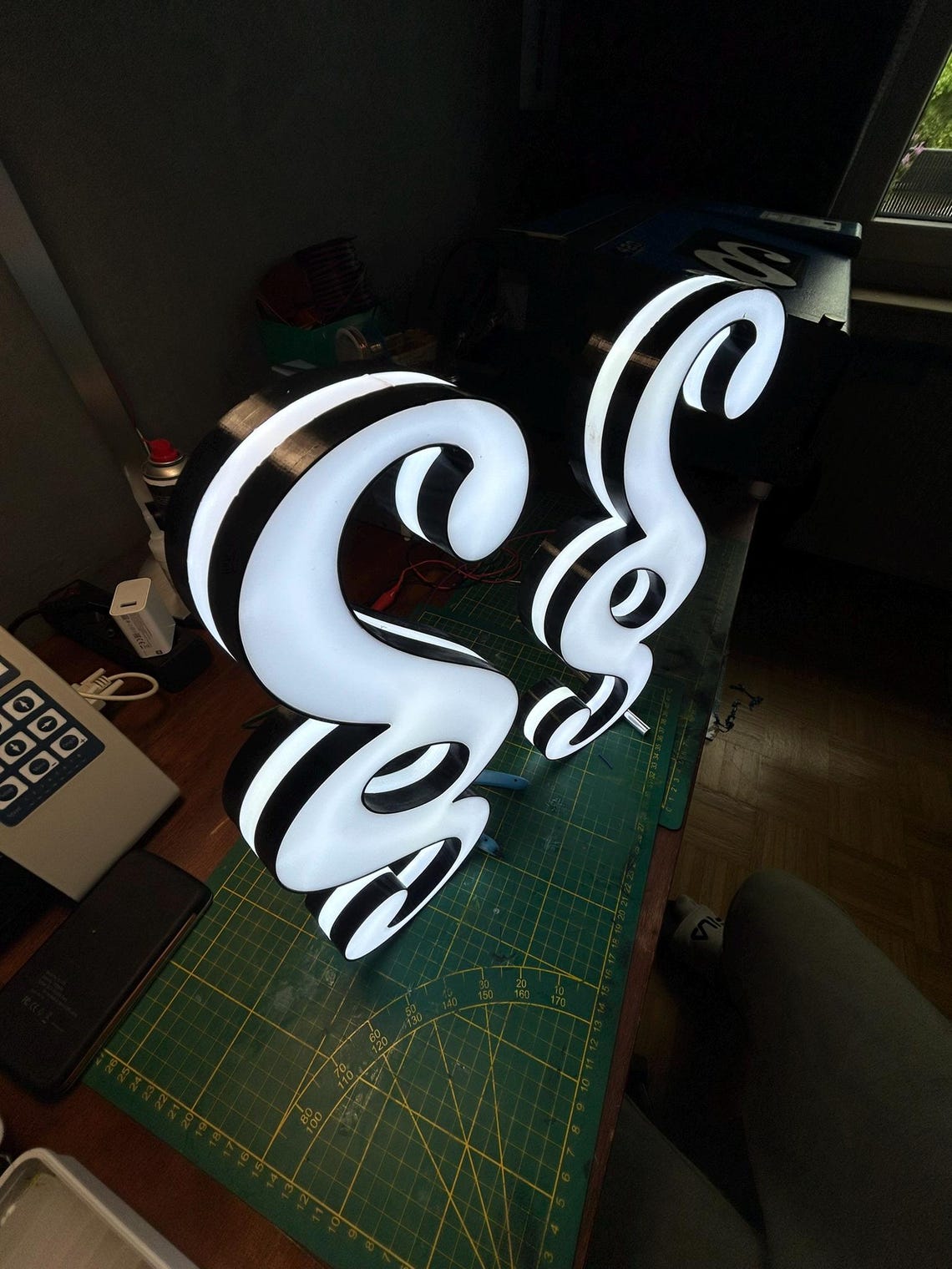 Custom Channel Letters ,3D Printed ,logos LED, LED, 3D LED Signs ,3d ...