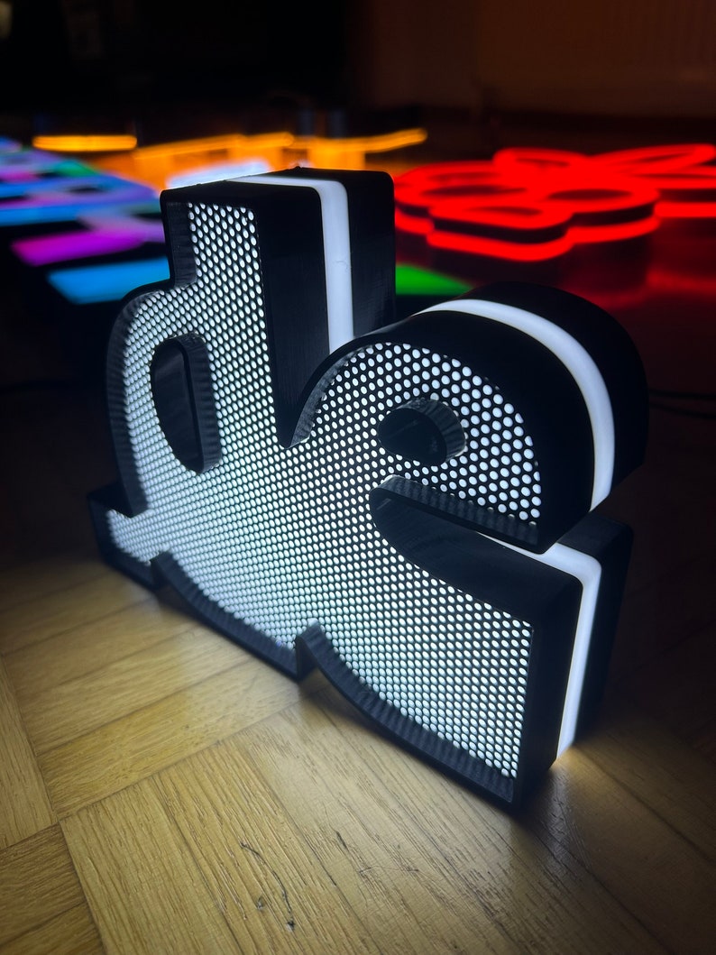 High-quality 3d-printed Channel Letters - Custom Large LED Letters for ...