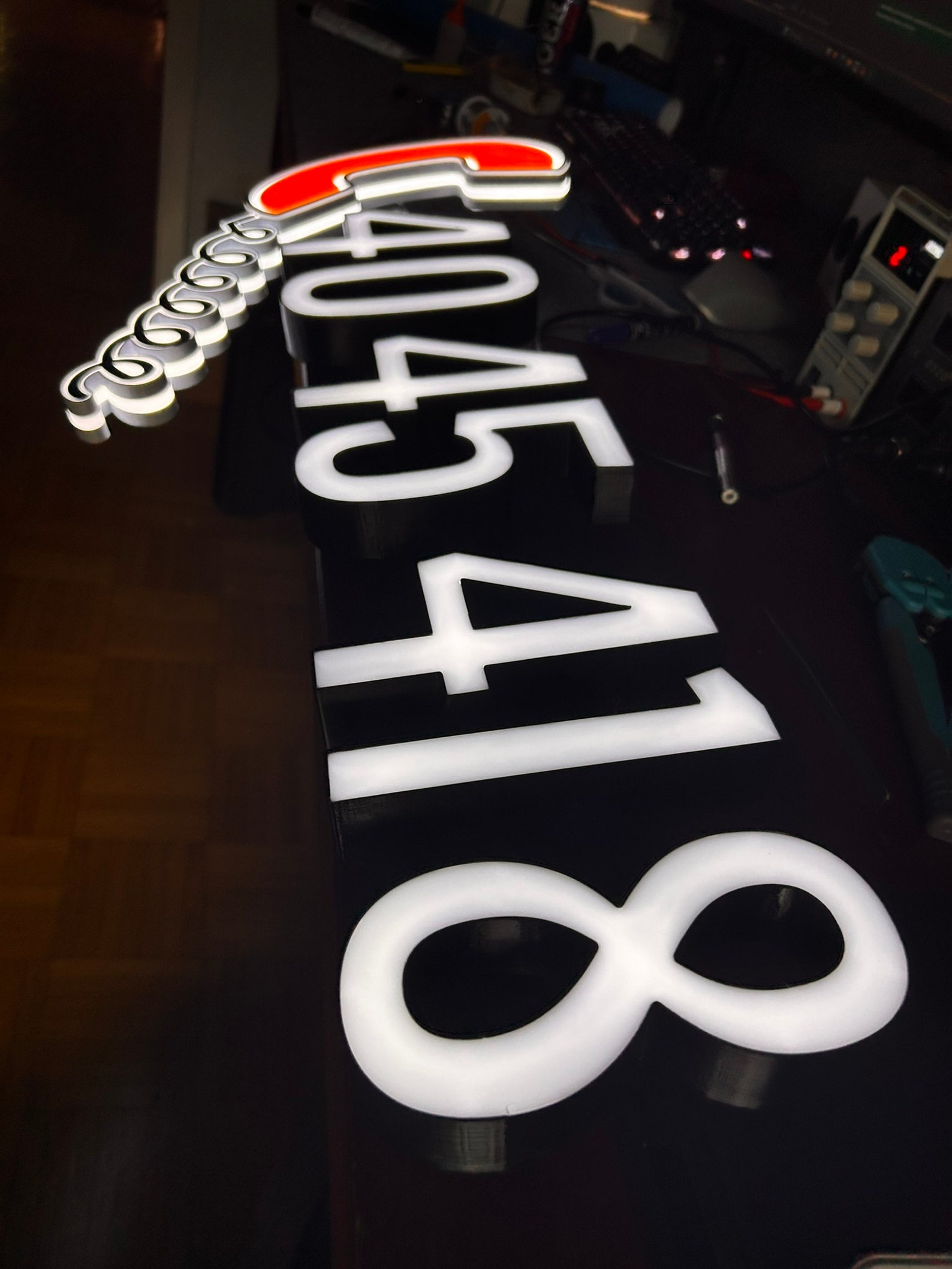 High-quality 3d-printed Channel Letters - Custom Large LED Letters for ...