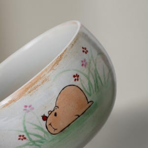 Hand Painted Cute Capybara Matcha Gift Set Matcha Bowl With Bamboo ...