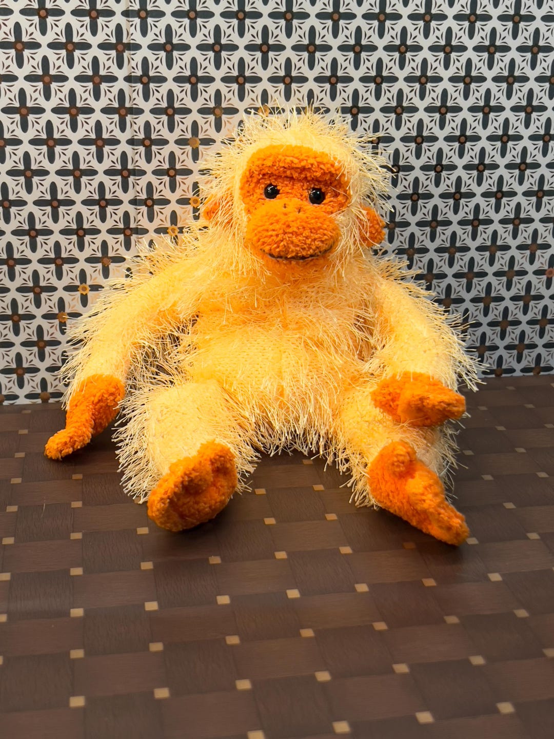 Ty Beanie Babies Punkies TRAPEZE Orange Monkey Plush Stuffed Animal ...