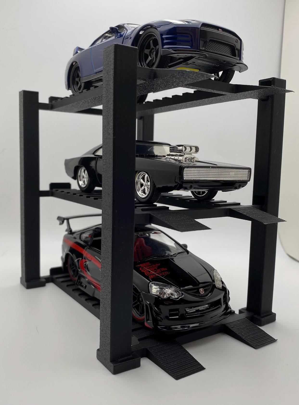 1:32 Scale Lift for Slot Car Diecast 4 Post Lift Display 3 Tier - Etsy