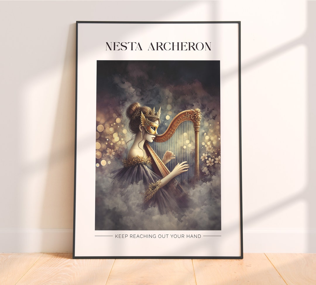 Nesta Archeron Dead Trove ACOTAR ACOSF Digital Art - Etsy