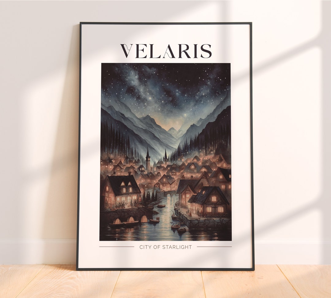 Velaris - ACOTAR - City of Starlight - Night Court - Digital Art ...
