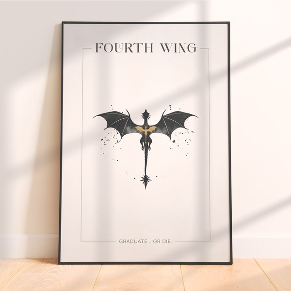 Fourth Wing Art - Etsy