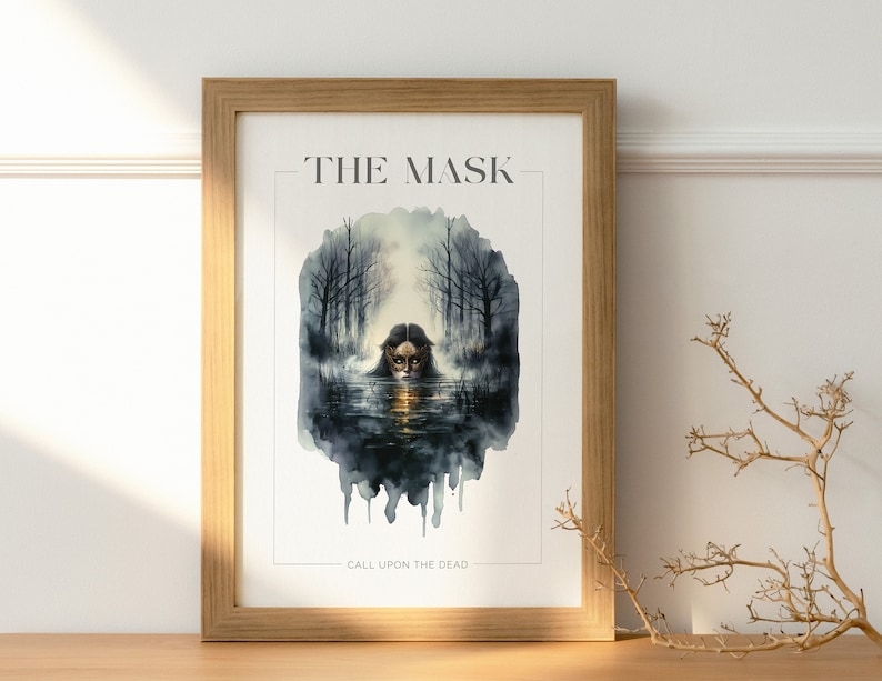 The Mask - Nesta Archeron - ACOTAR - ACOSF - Digital Art - Wall Poster ...
