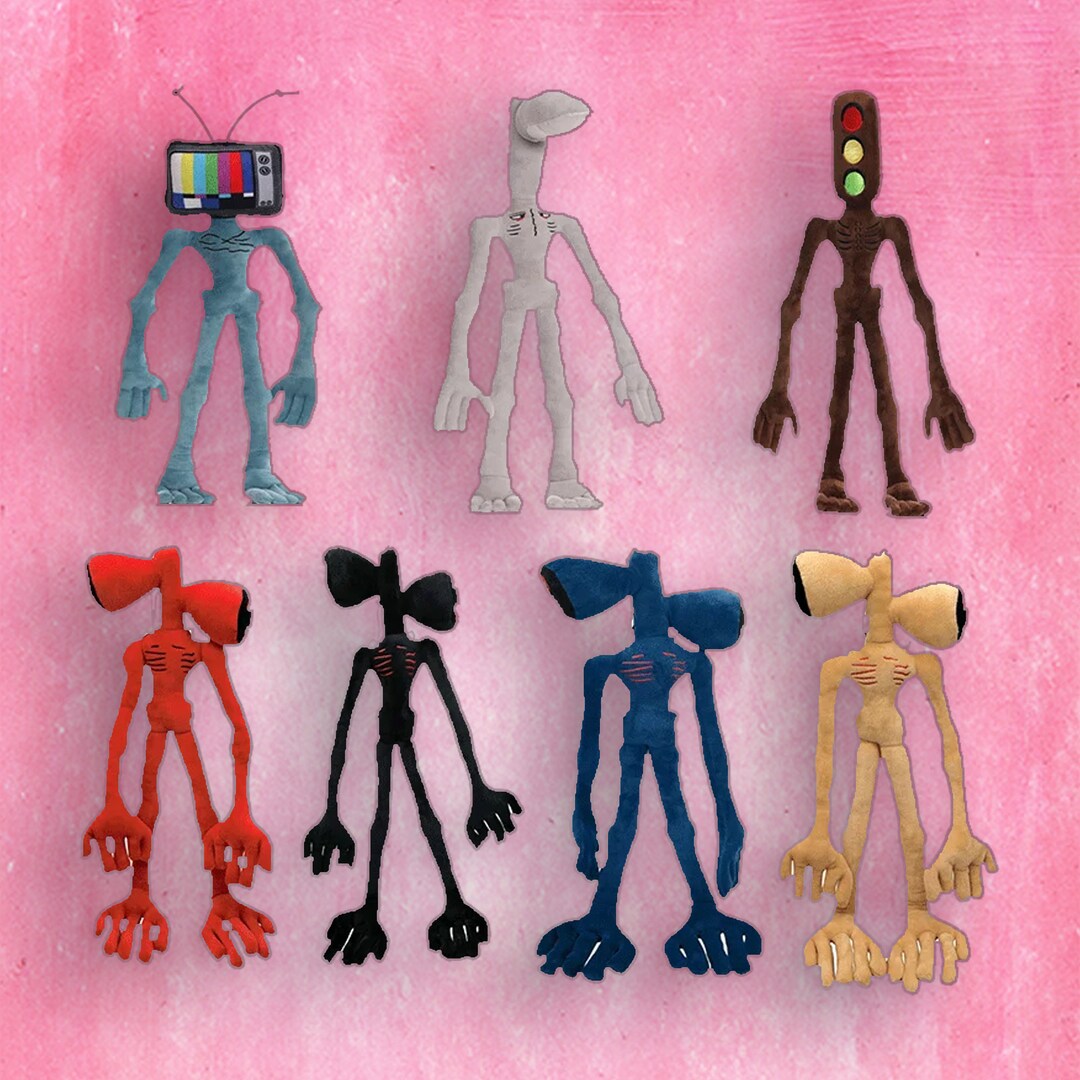 Siren Head Plush Toys, Sirenhead Stuffed Toy, Bendable Siren Head ...