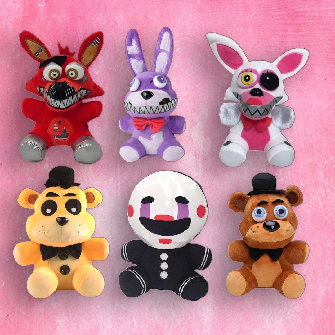 Five Night at Freddy Plush Toy, Fnaf Plush Toys, Bonnie Bear Plush Toys ...