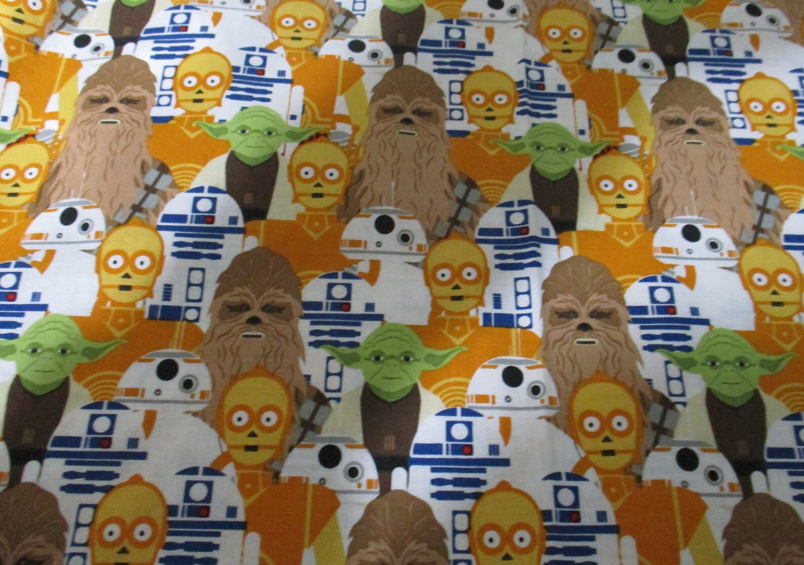 Star Wars Character Portraits Made With Lucas Films Fabric - Etsy